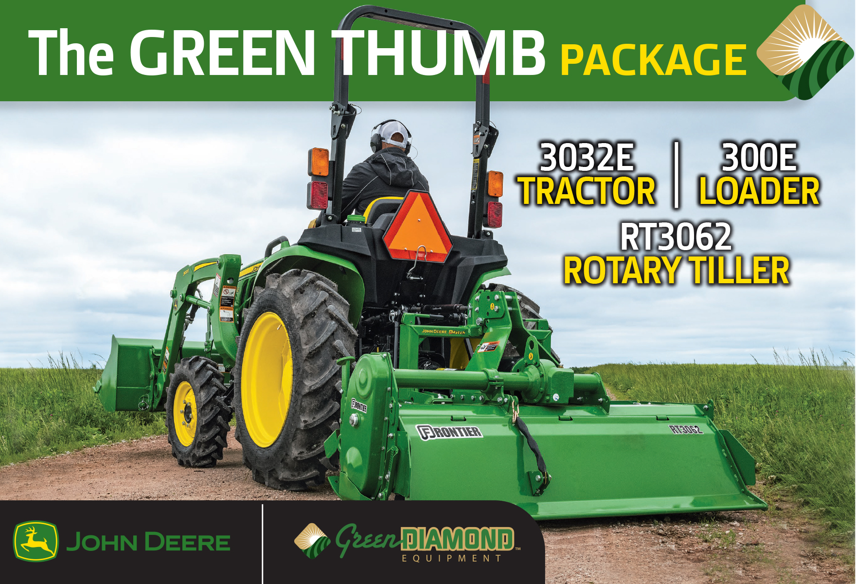 3 Series John Deere Tractor Packages | Green Diamond Equipment